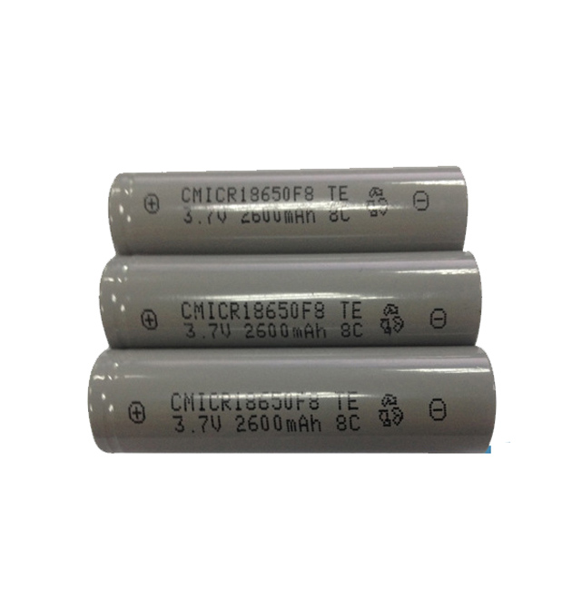 CMICR 18650 Li-ion 2600mAh 3C Rechargeable Battery - EnergyBank