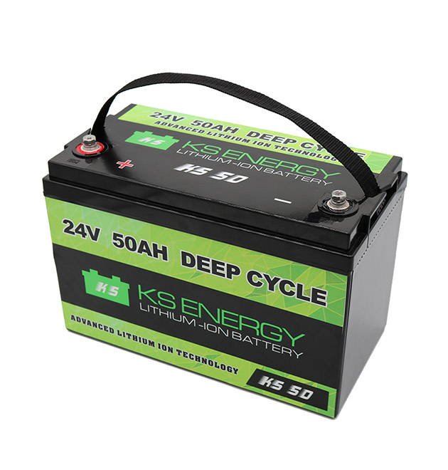 24V 50Ah Deep Cycle Lithium-ion Battery - EnergyBank