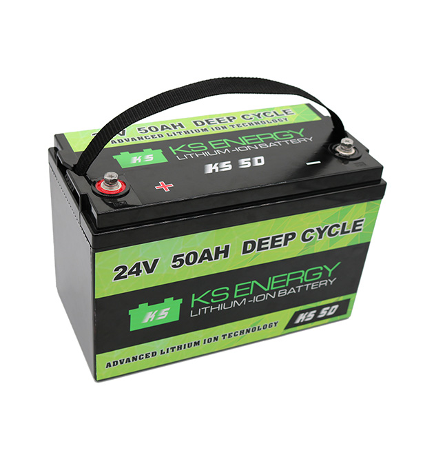 24V 50Ah Deep Cycle Lithium-ion Battery - EnergyBank