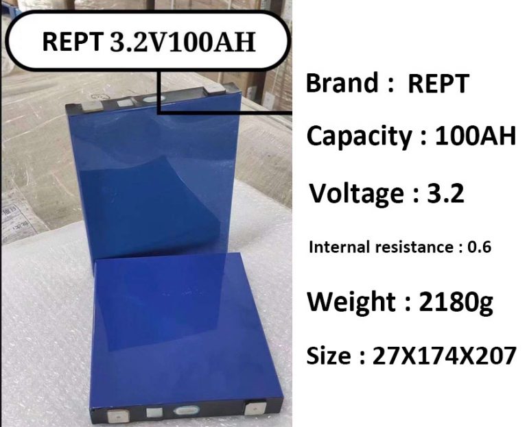 REPT 100Ah LifePO4 Battery Cell - EnergyBank